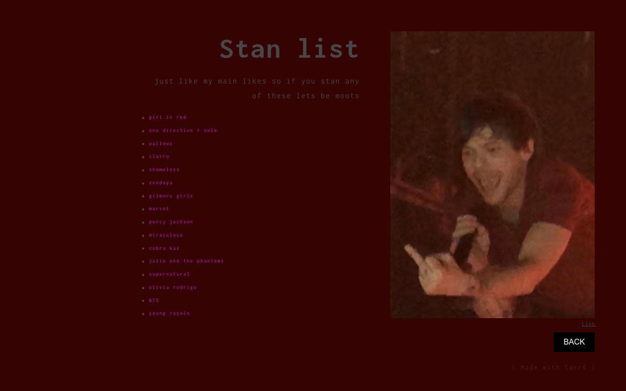 stan list